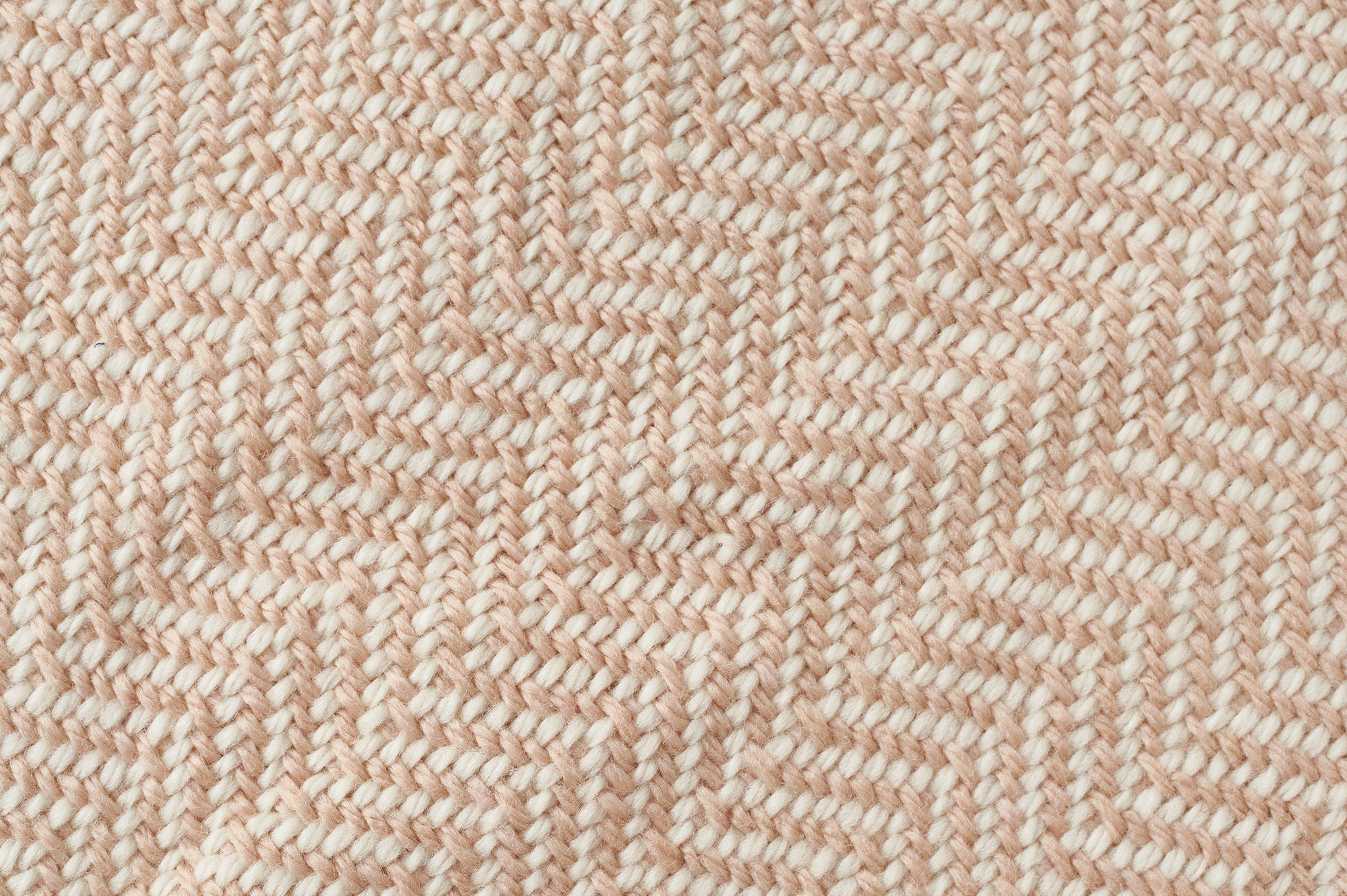 Throw Size Blanket | Chevron Pattern Soft Wool | Made in USA - American ...